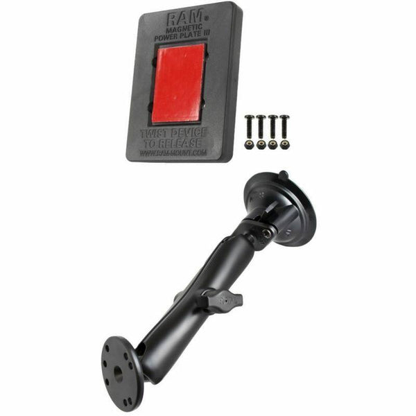 RAM Radar Detector Mount - Suction Cup Base - Long Arm – The Gadget Guys